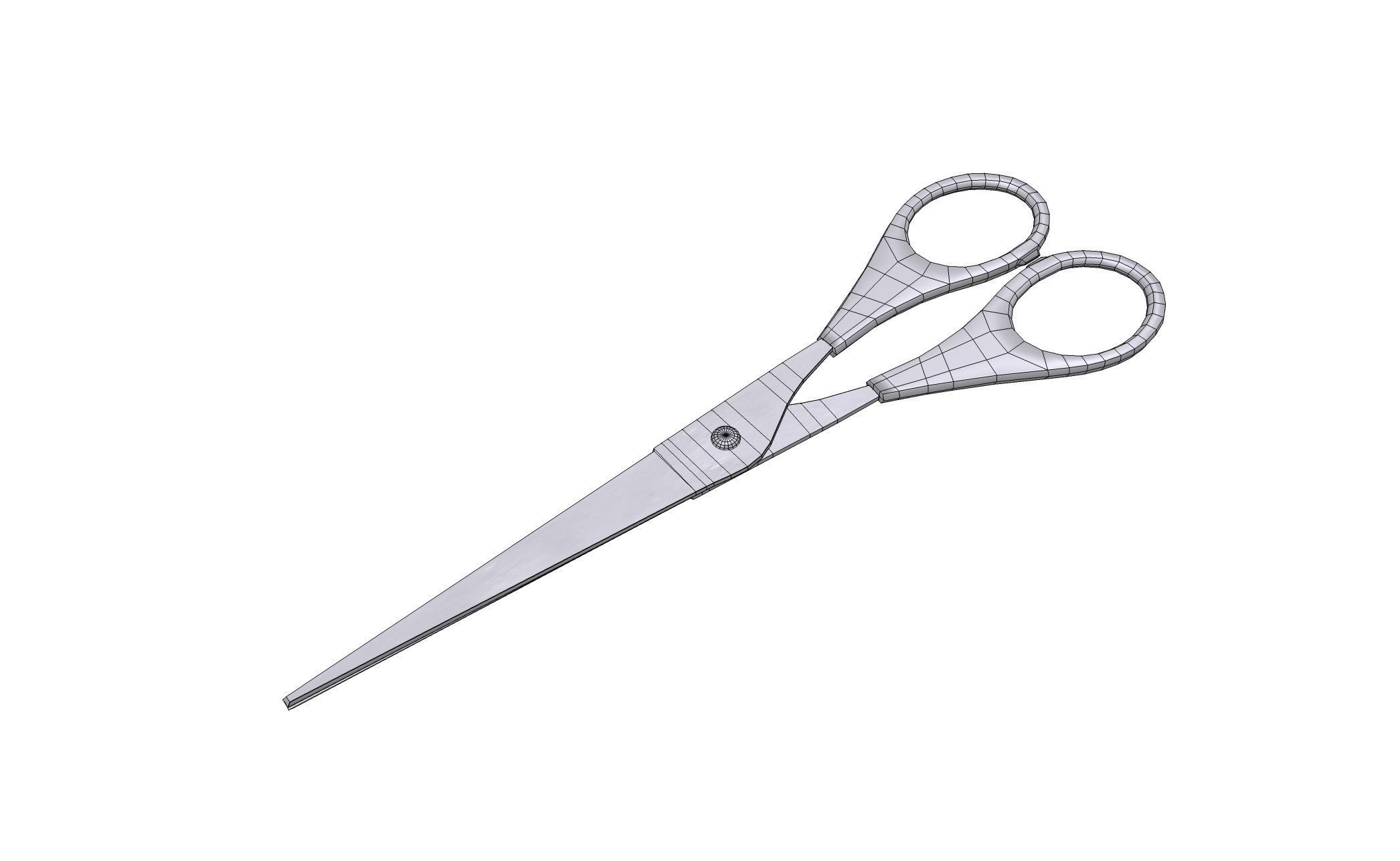 3D model Game-Ready Scissors with 4K-PBR Texture Set VR / AR / low-poly ...