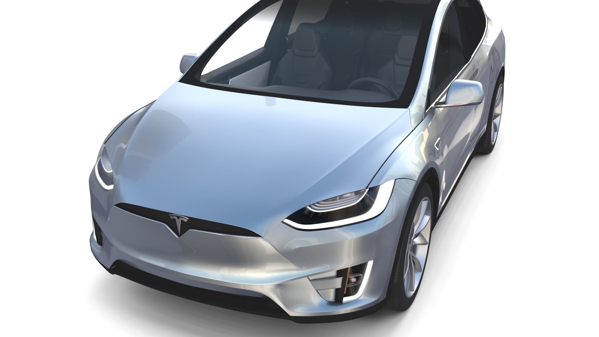 Tesla Pack Semi Roadster Model S X 3 with interiors and chassis 3D ...