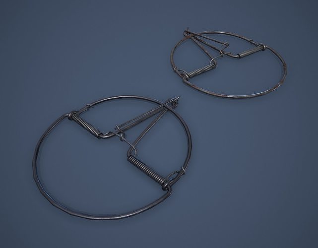 3D model Half-Round Bird Trap VR / AR / low-poly | CGTrader