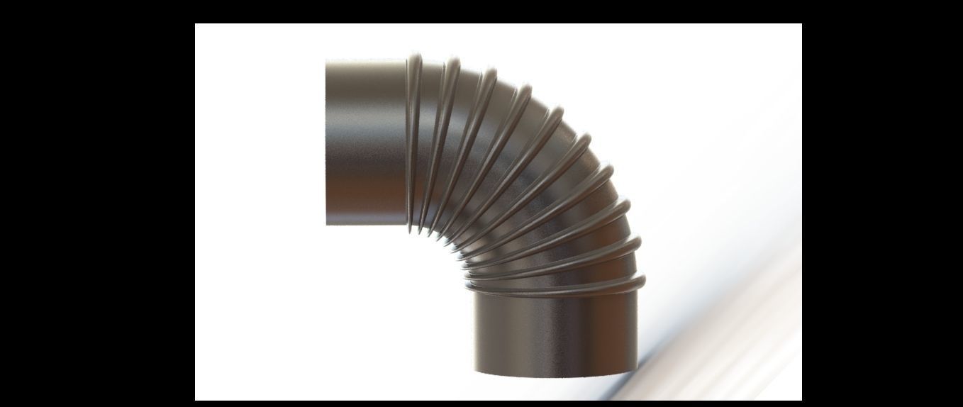 Elbow 90 Degree 3D model | CGTrader