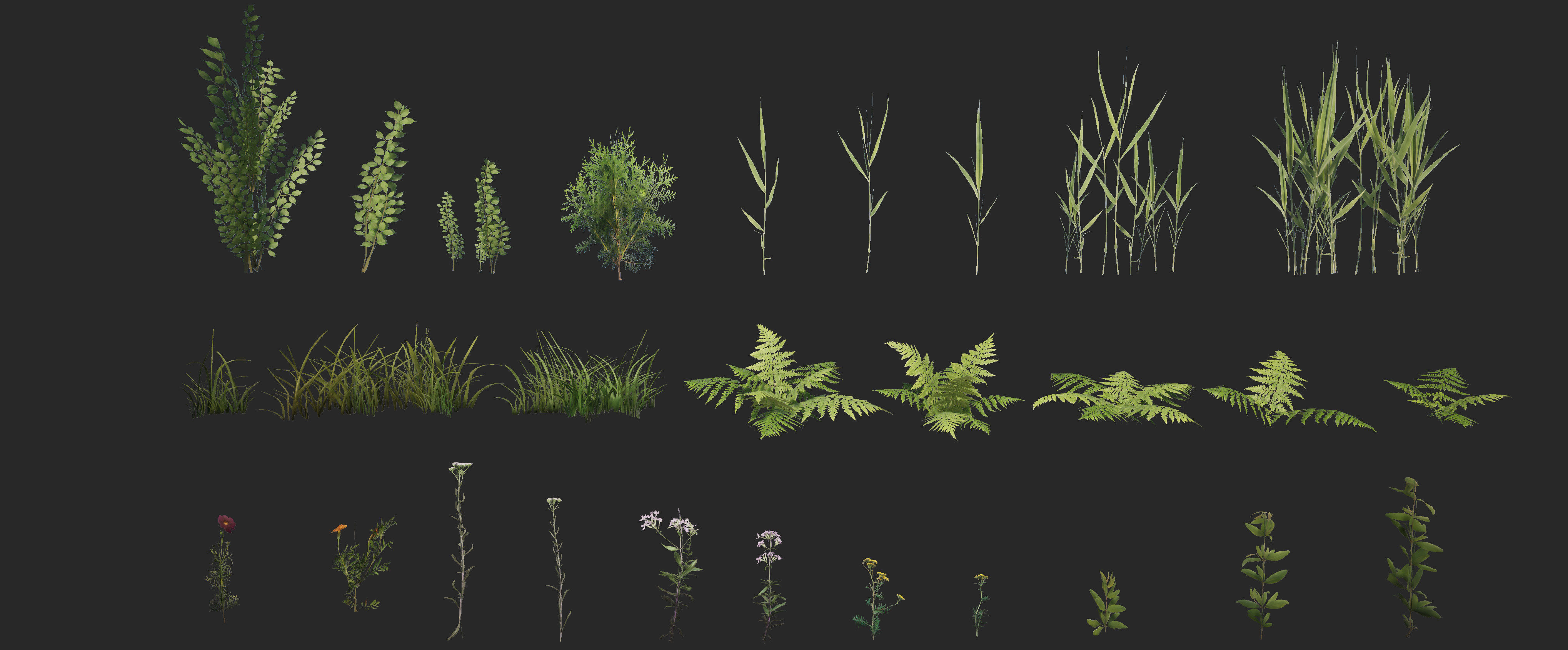 3D model Ultimate Foliage Pack VR / AR / low-poly | CGTrader