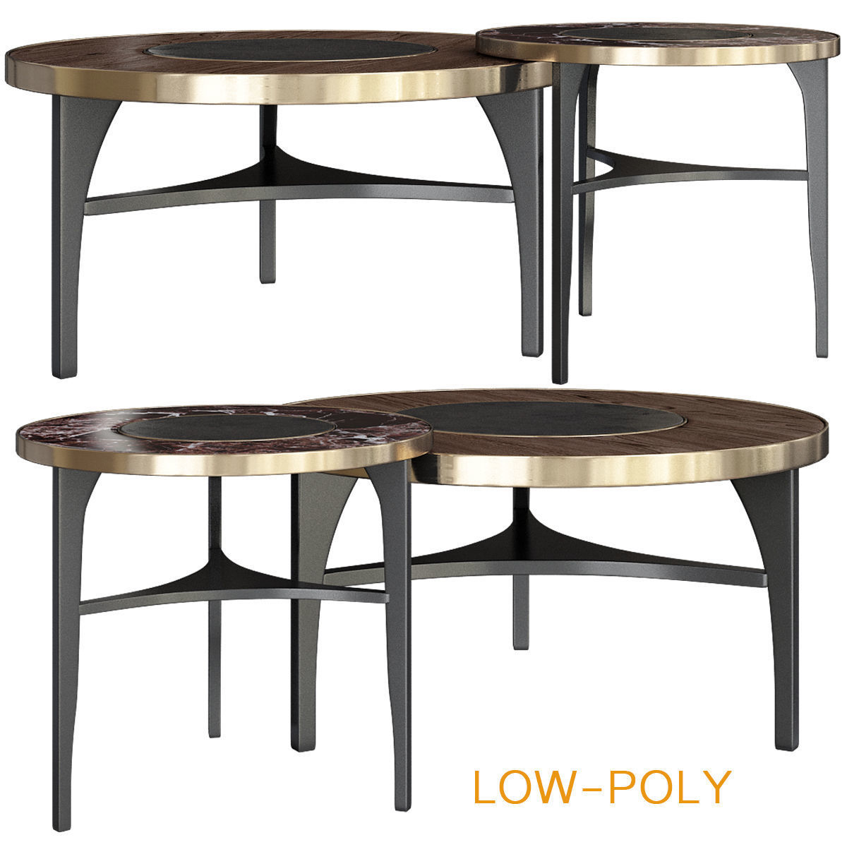 3D model Frato furniture Round 3d model VR / AR / low-poly | CGTrader