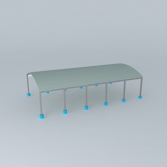 Gymnasium free 3D model | CGTrader