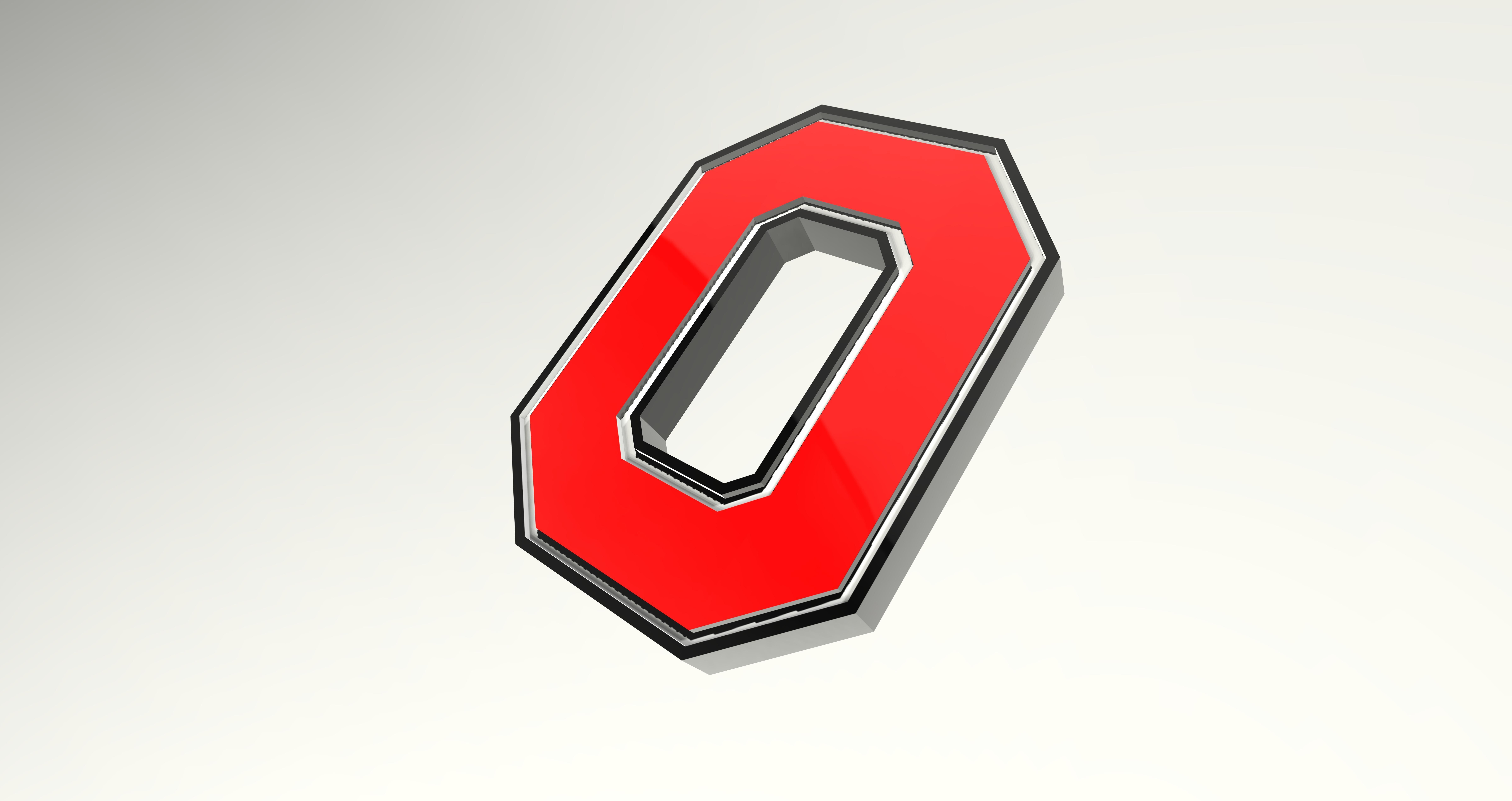 The Ohio State University Logo free 3D model | CGTrader