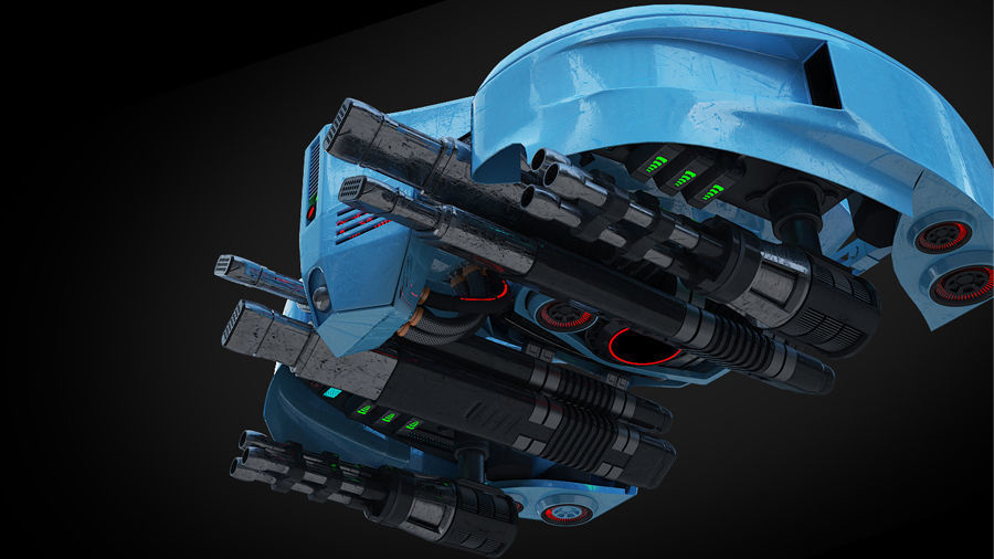 alien drone 3D model | CGTrader