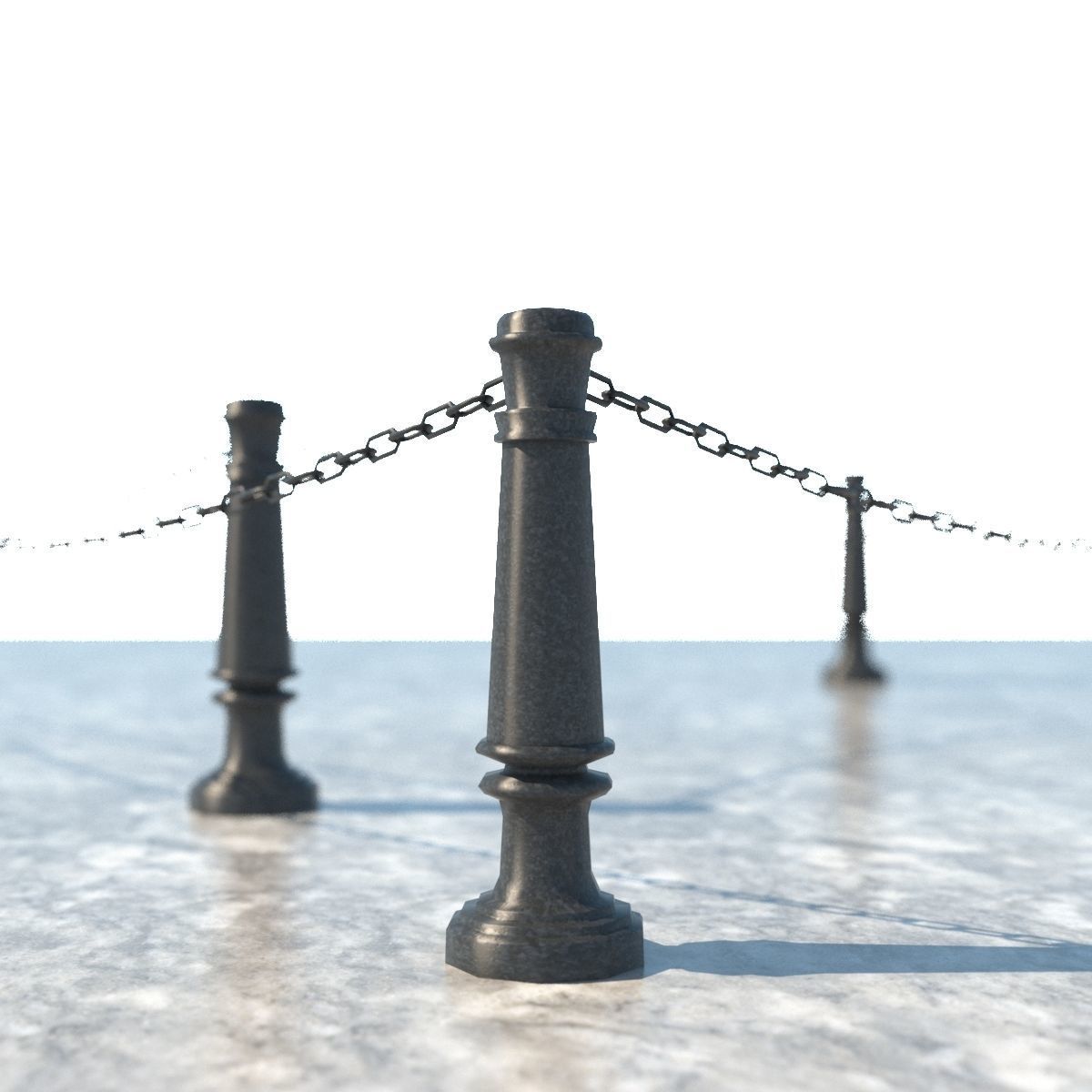 FREE - Chain VR AR Lowpoly free 3D model | CGTrader