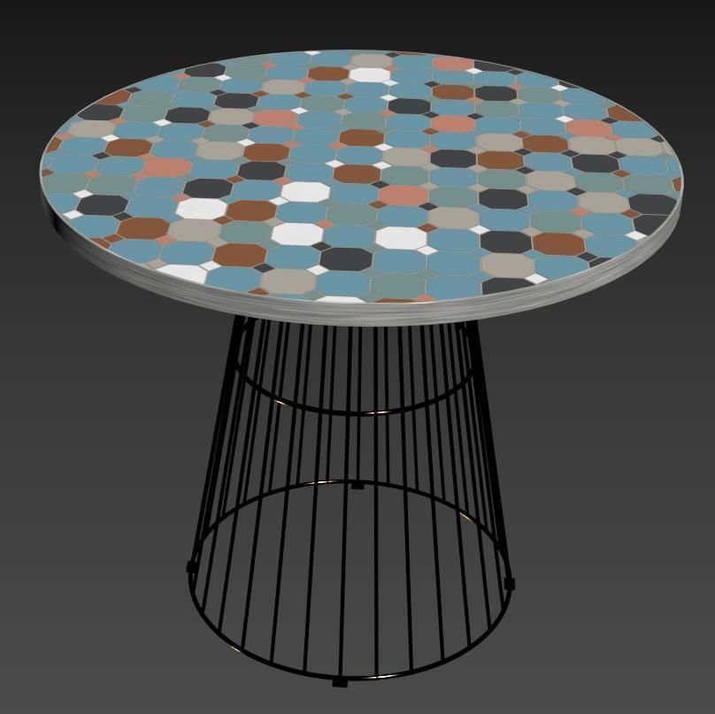 Elsa Table 3D model | CGTrader