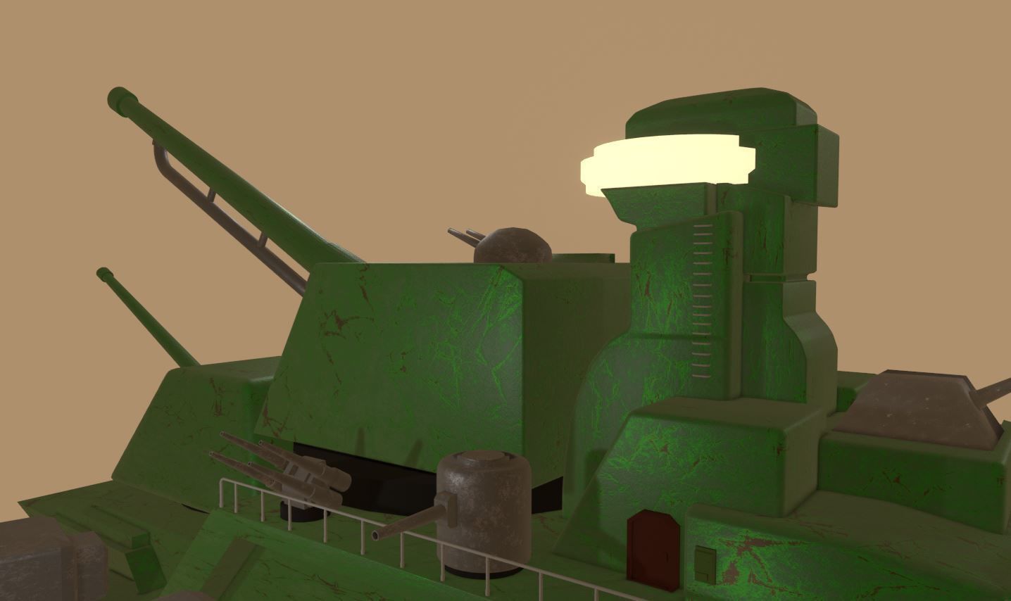 Super Heavy Tank 3D model | CGTrader