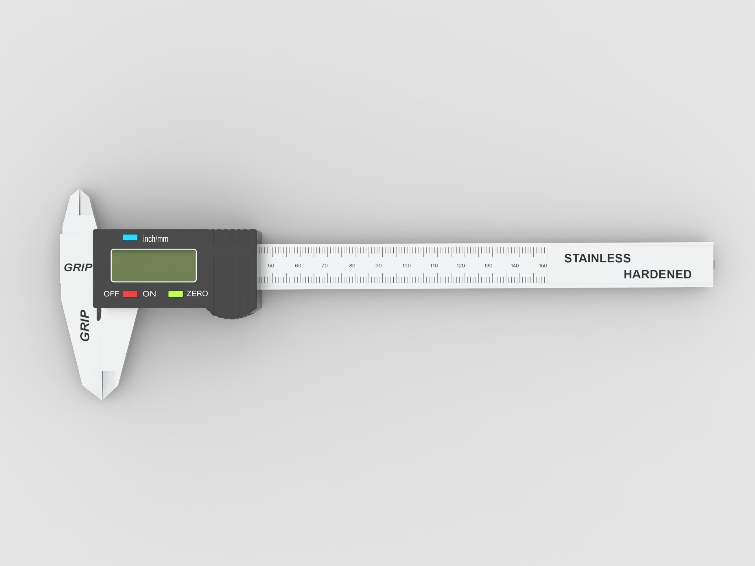 digital Vernier Calipers 3D model | CGTrader