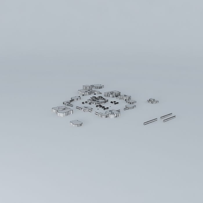 Base Hub free 3D model | CGTrader