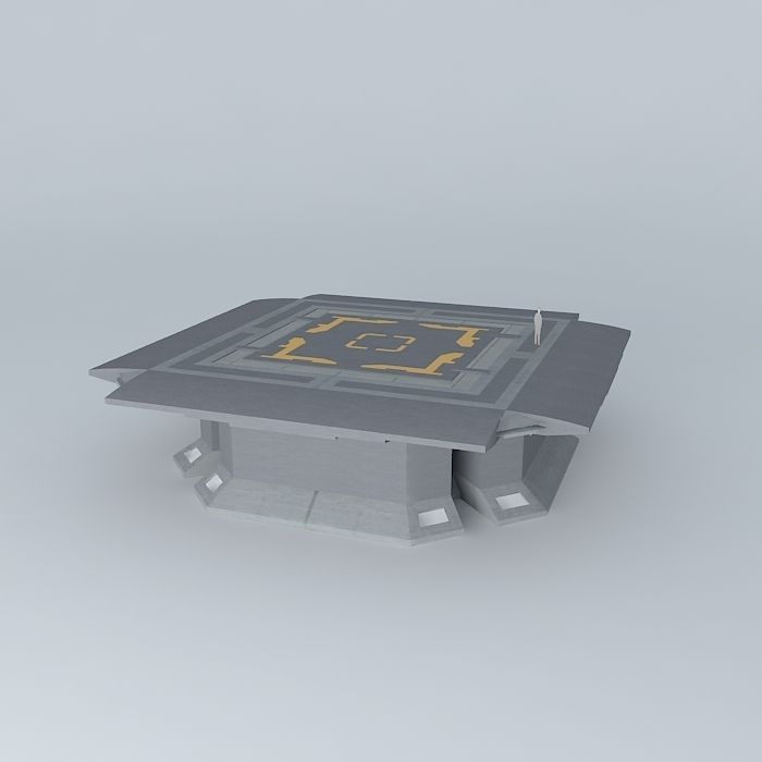 Simple Helipad free 3D model | CGTrader