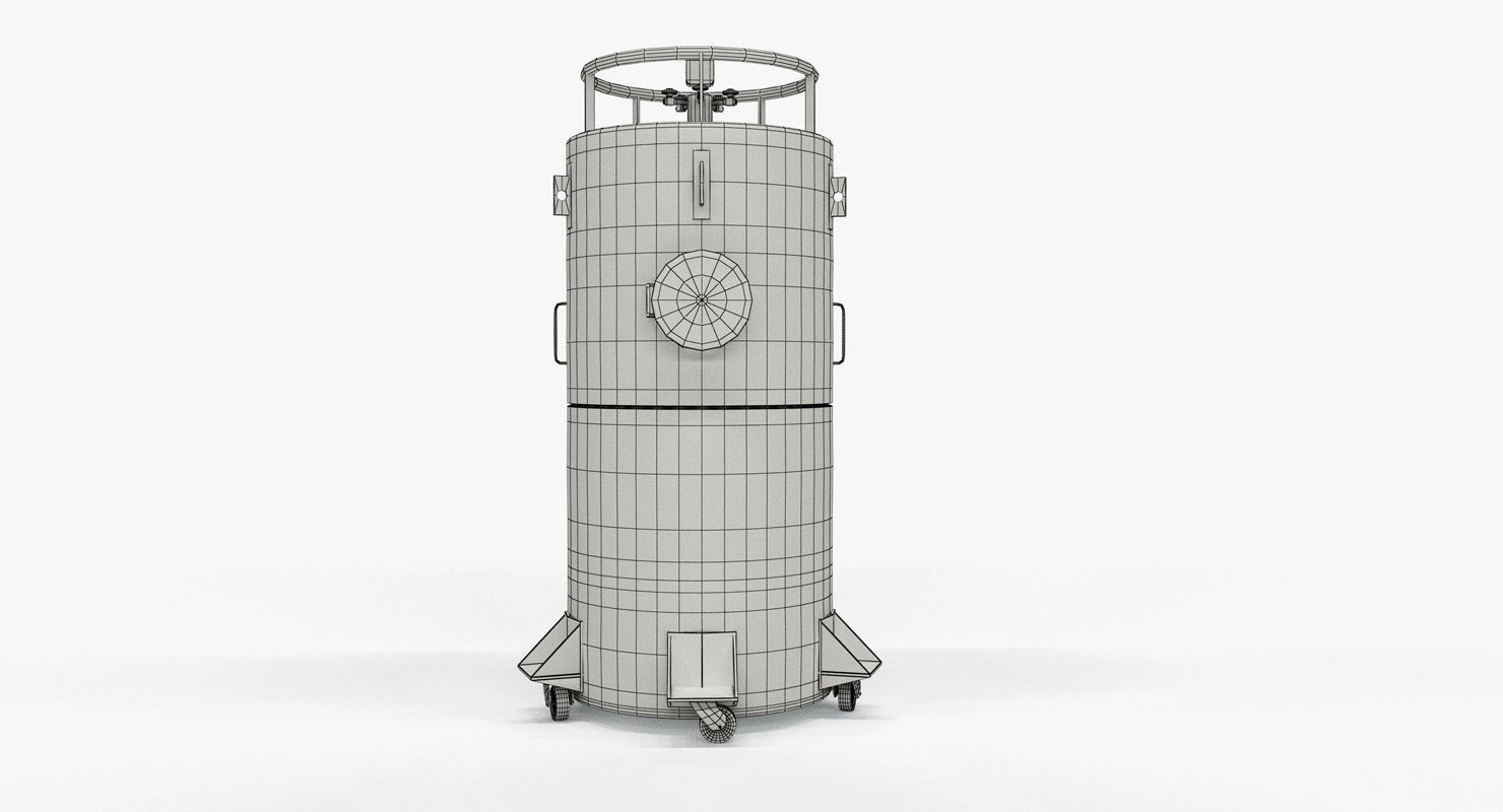 Cryogenic Tank 3D model | CGTrader