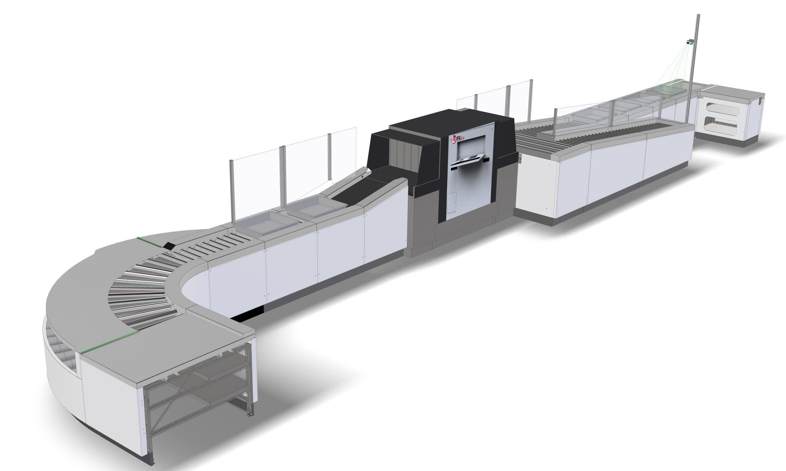 AUTOMATIC TRAY RETURN SYSTEM - BHS 3D model | CGTrader