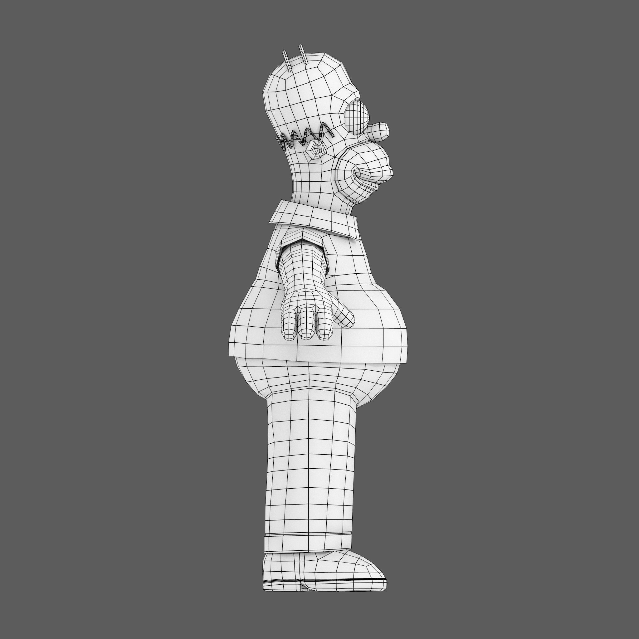 Homer Simpson 3D Model 3D model | CGTrader
