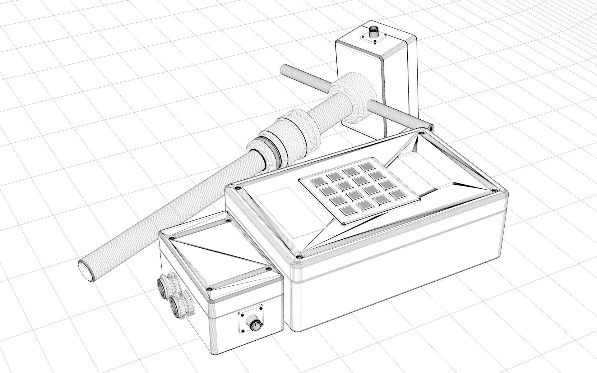 Digital Probe 3d Model Cgtrader