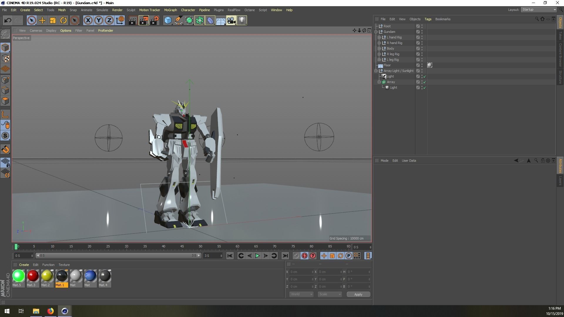 Gundam free 3D model rigged | CGTrader