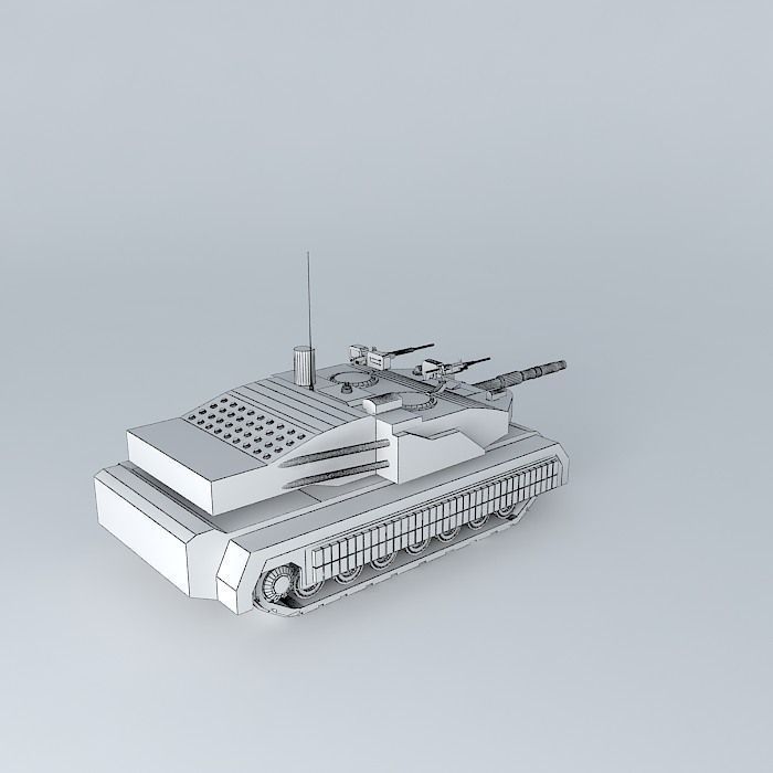 Tank model british armoured 3D model | CGTrader
