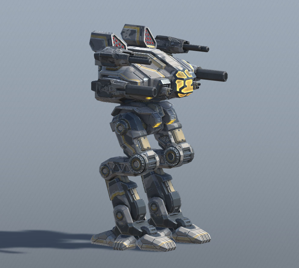 3D model Goliath BattleMech VR / AR / low-poly | CGTrader