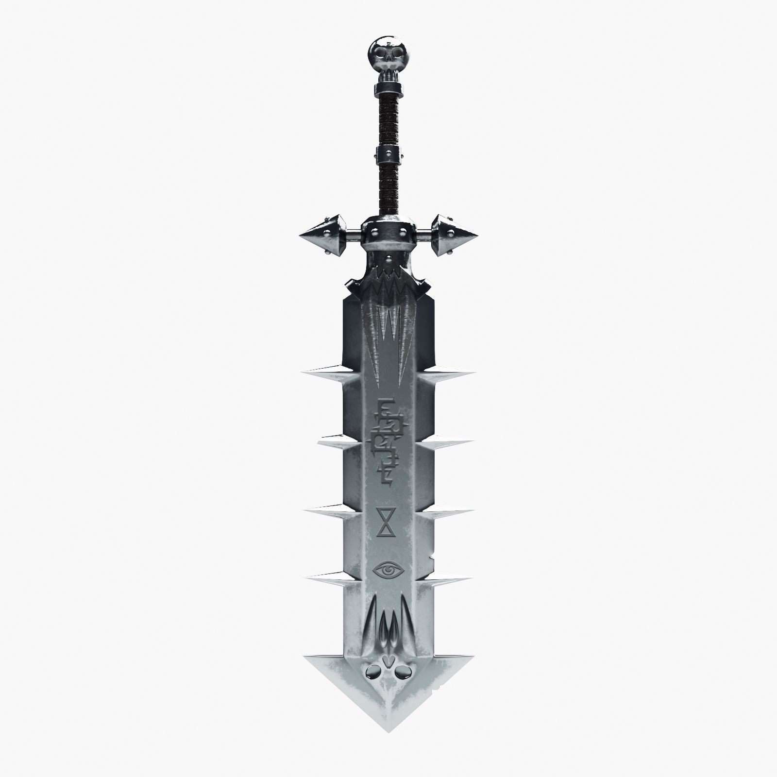 Rune War Sword 3D model | CGTrader