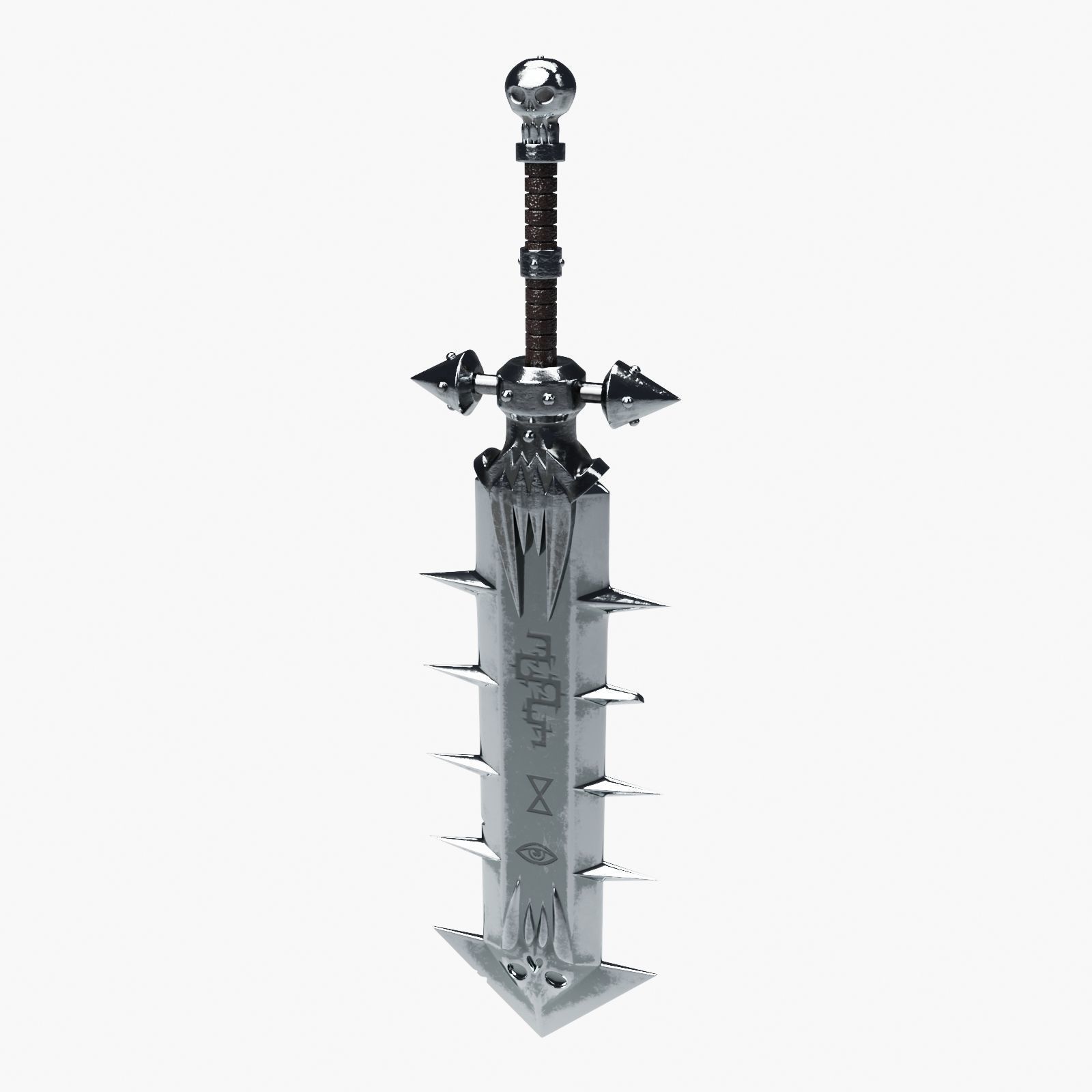 Rune War Sword 3D model | CGTrader