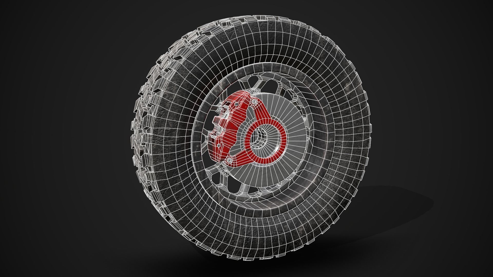 Wheel 3D model | CGTrader