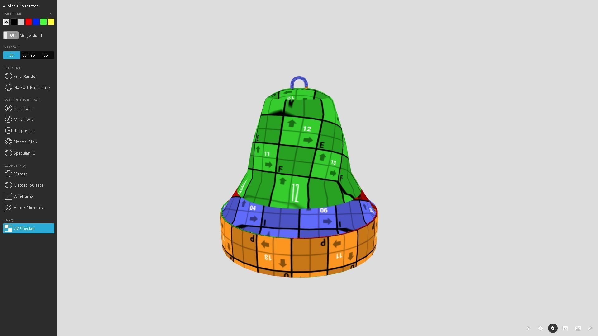 3D model Christmas Bell VR / AR / low-poly | CGTrader