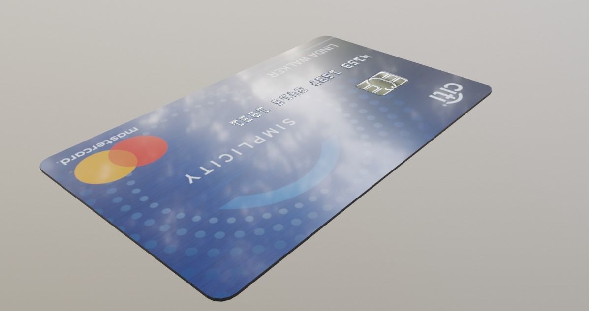 pos card retail card reader free 3D model | CGTrader