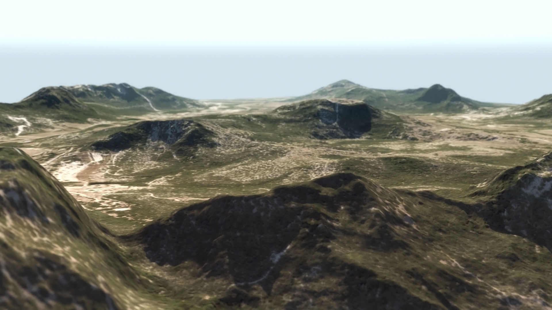 Large Terrain 3D model | CGTrader