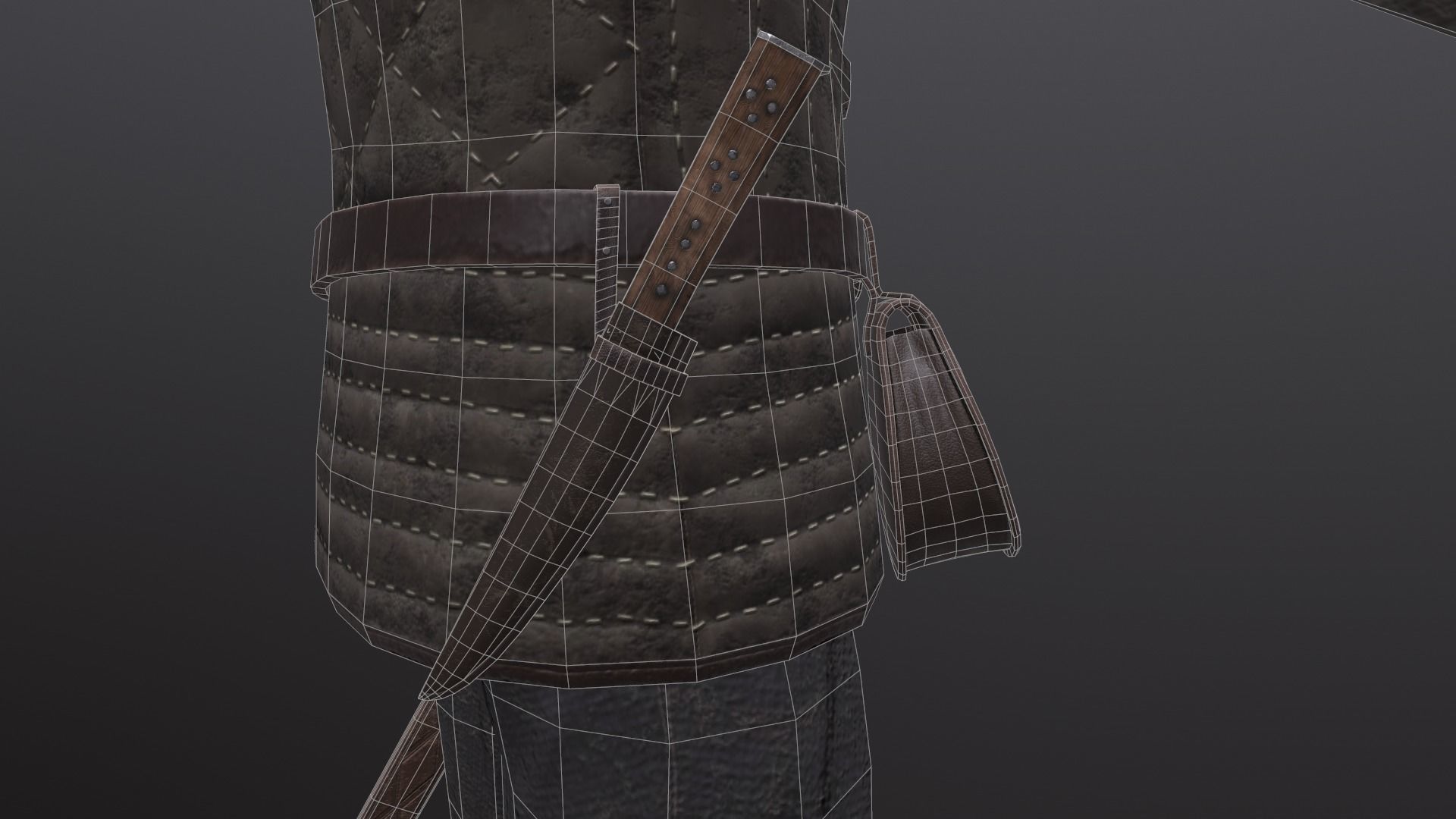 3D model Medieval character VR / AR / low-poly | CGTrader