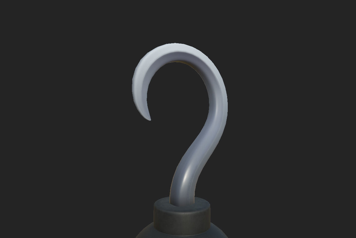 Hook Hand 3D model | CGTrader