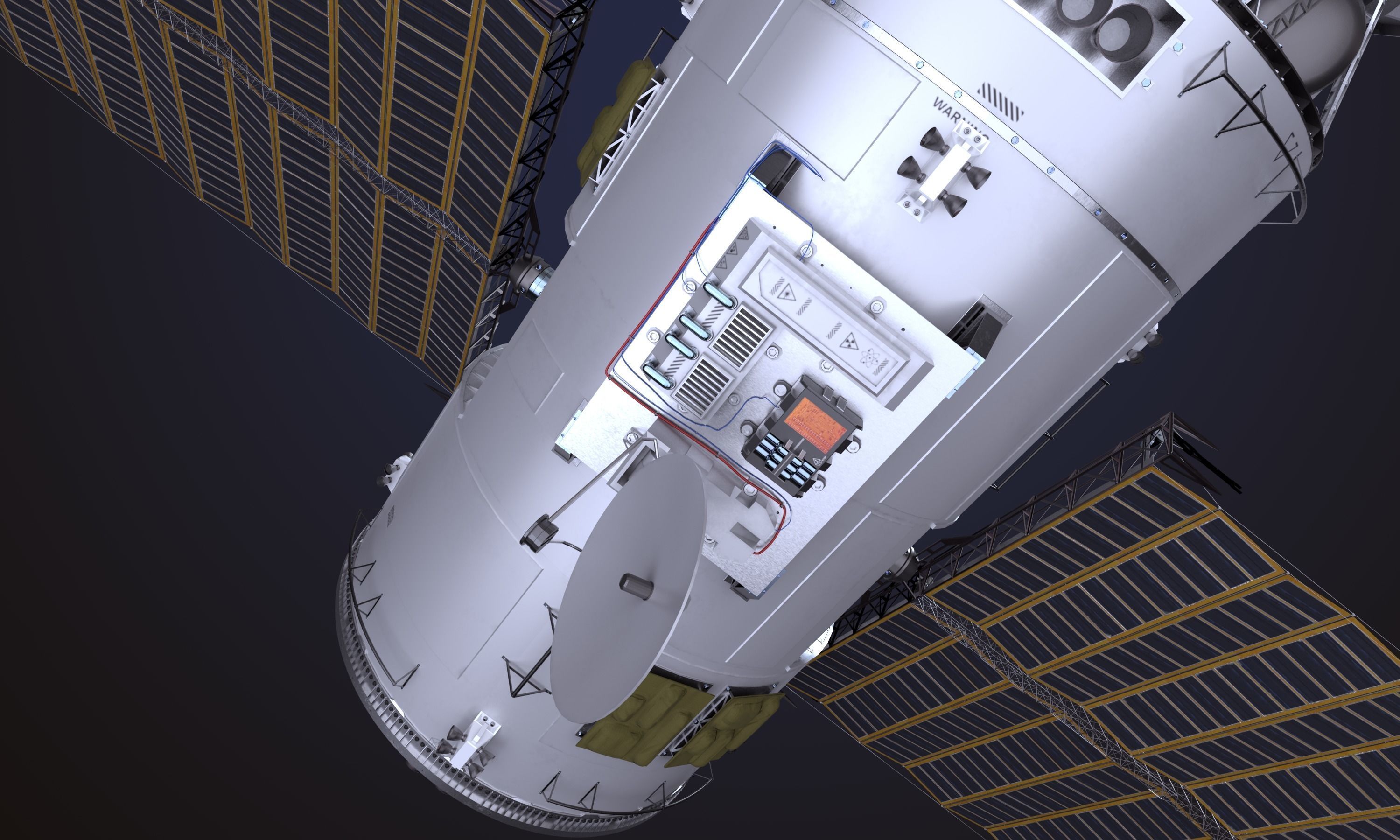 NEO Communication Satellite Mk-1 3D model | CGTrader