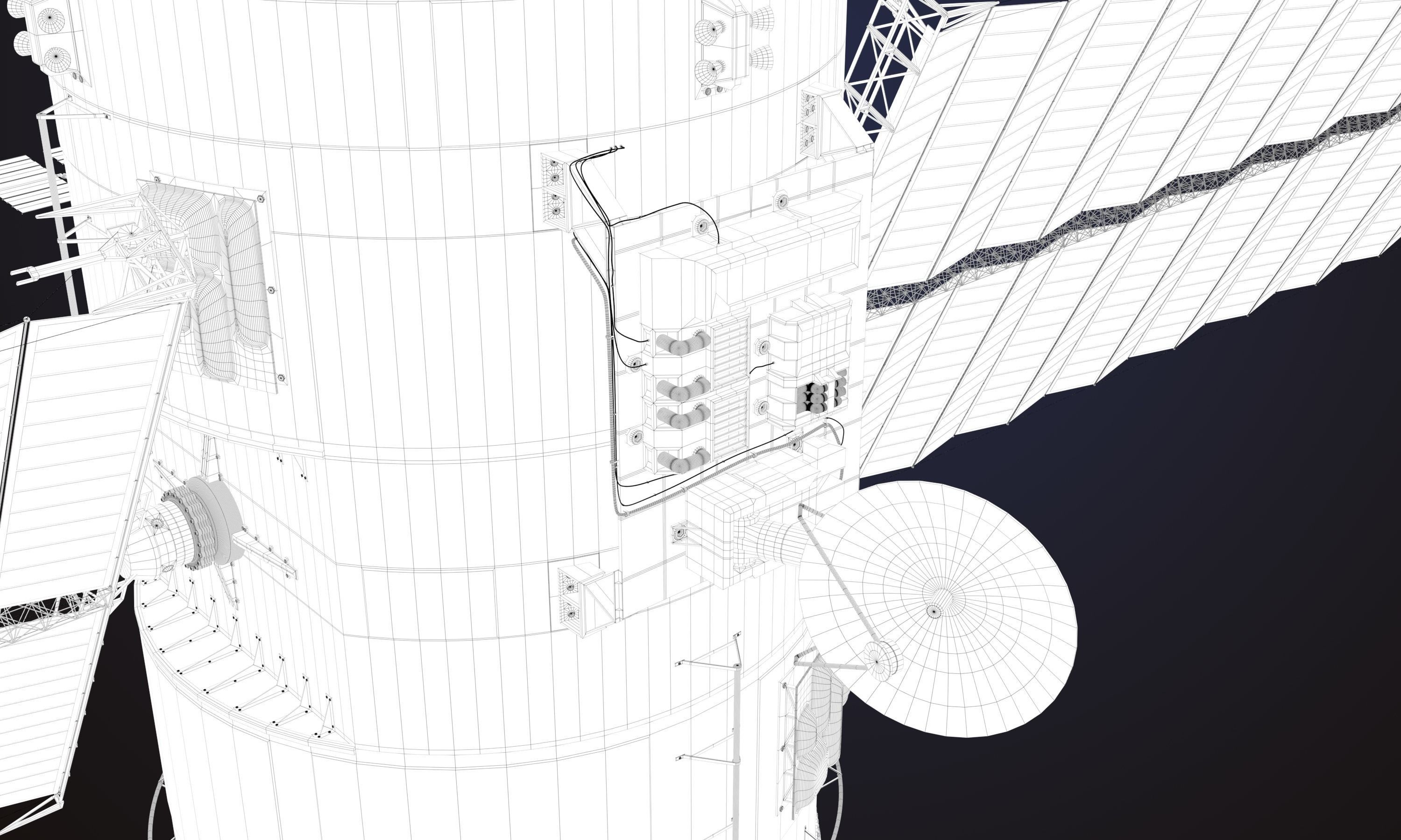NEO Communication Satellite Mk-1 3D model | CGTrader