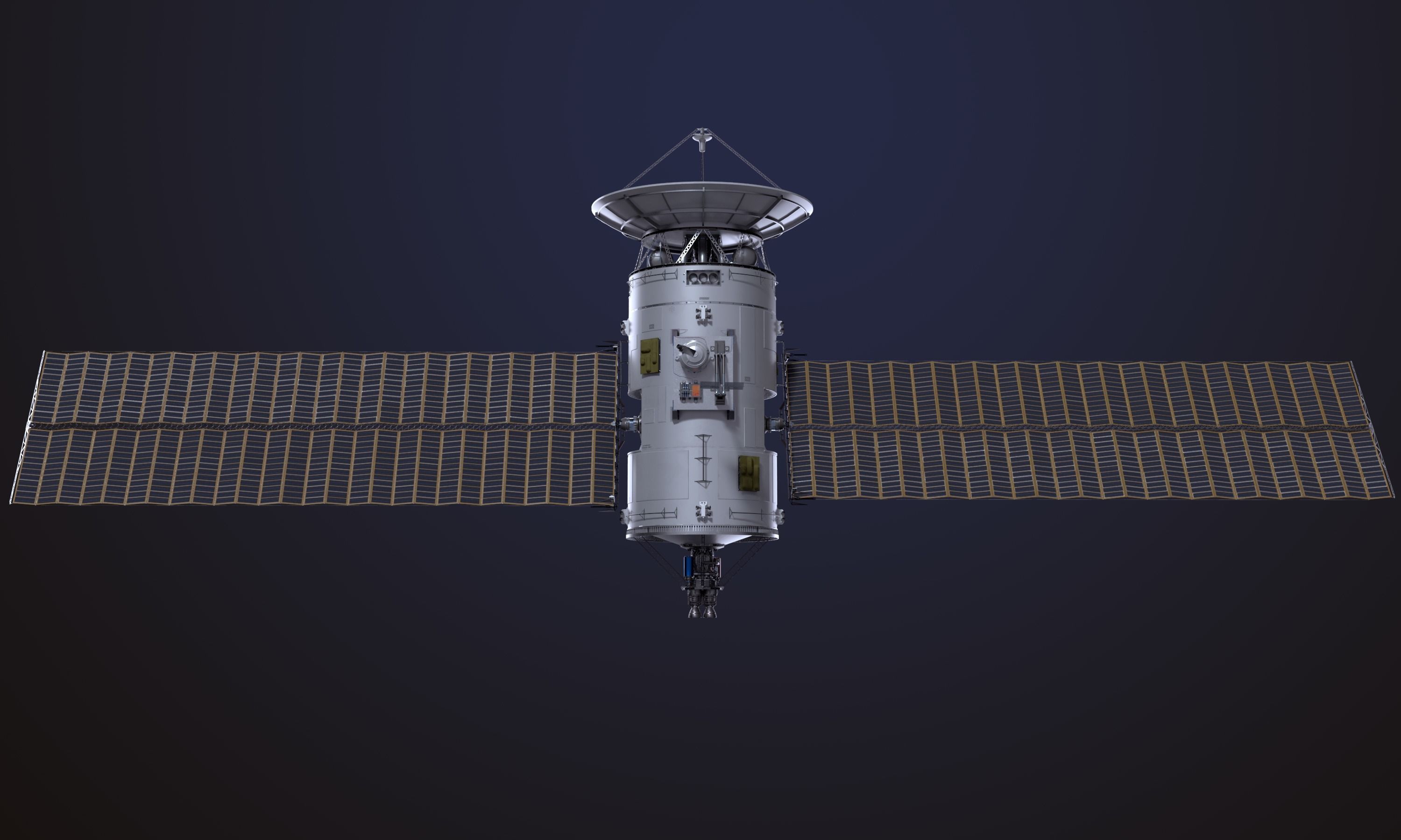 NEO Communication Satellite Mk-1 3D model | CGTrader