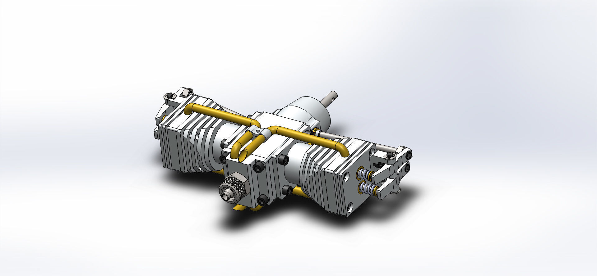 Boxer Air model engine 3D model | CGTrader