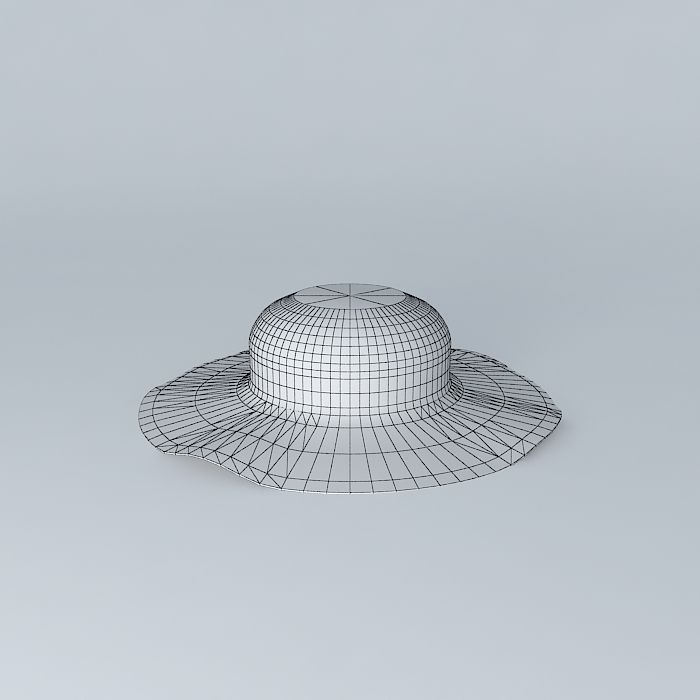 Straw hat free 3D model | CGTrader