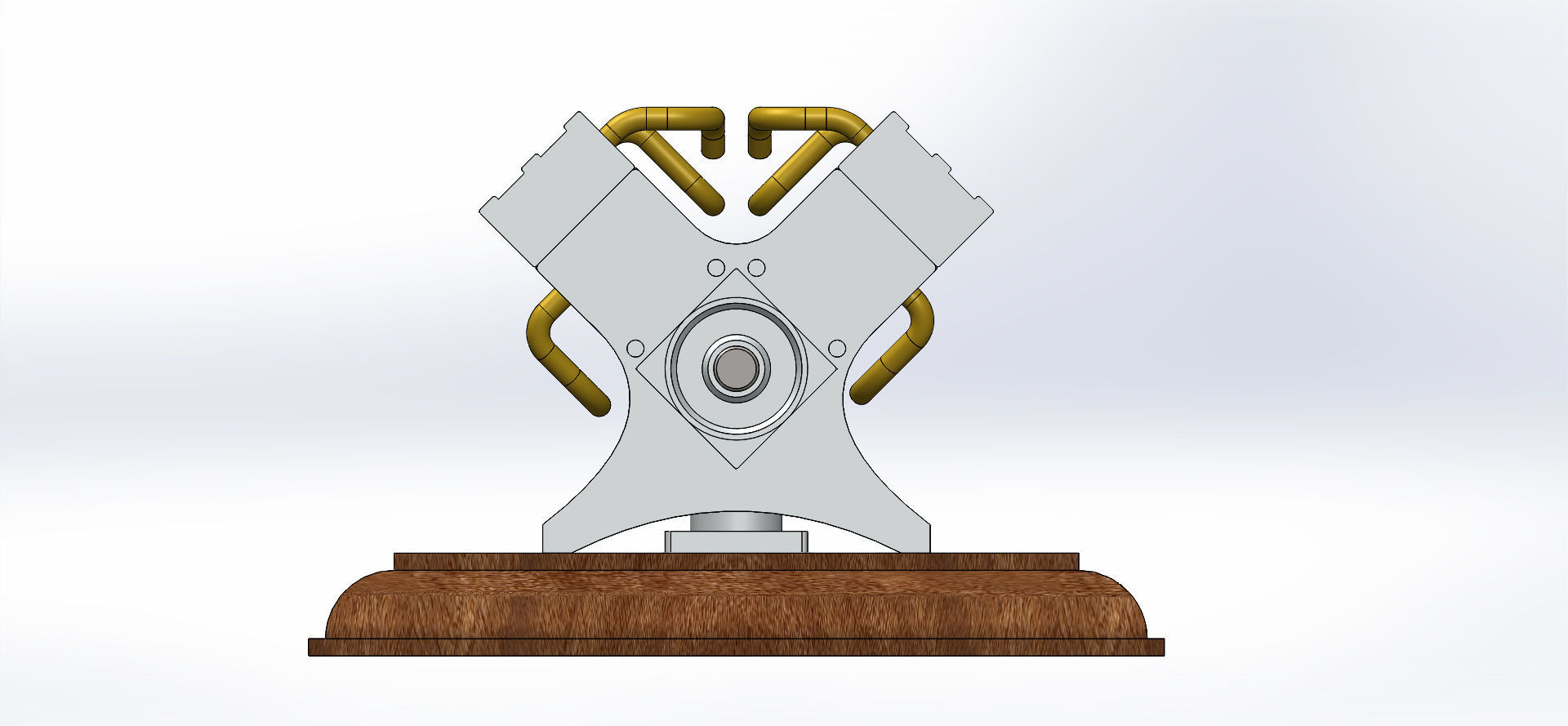 V6 Miniature Engine 3D model | CGTrader