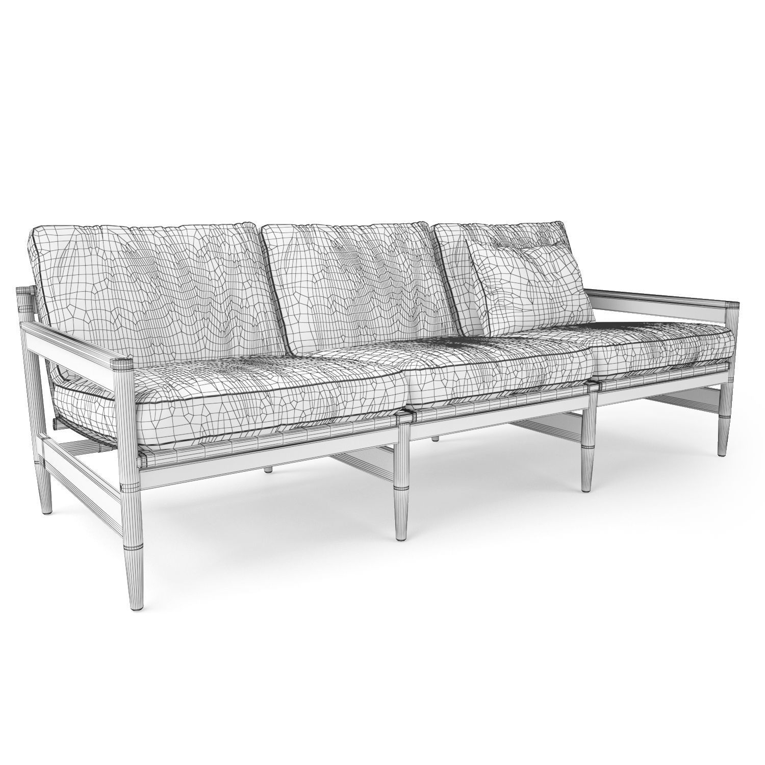 Roda ROAD Sofa Collection 3D Model 3D model | CGTrader