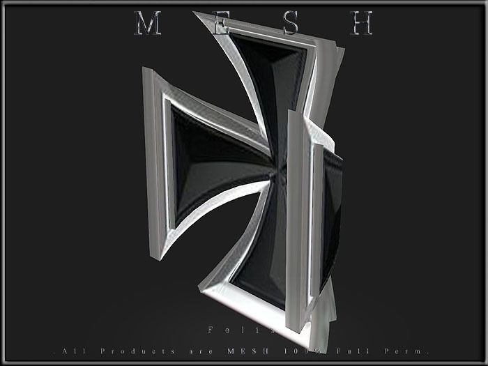 3D model iron cross - Curved VR / AR / low-poly | CGTrader