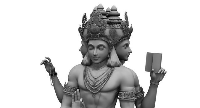 god brahma 3d model 3D model | CGTrader