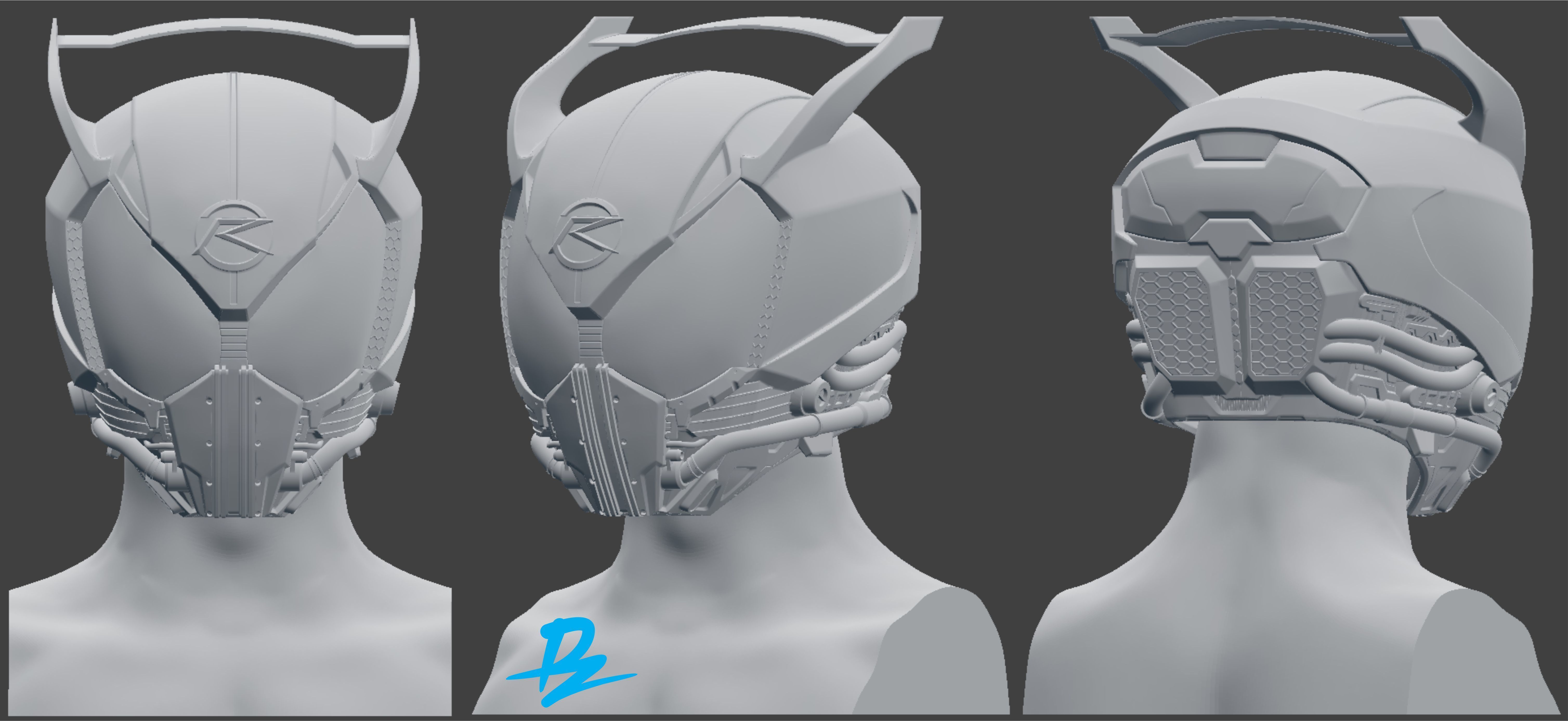 Kamen Rider Drive Type Speed 3D model 3D printable | CGTrader