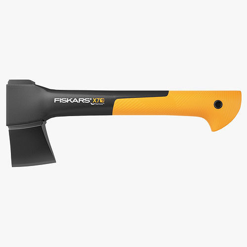 Fiskars X7 Hatchet Universal Axe 3D Model 3D model | CGTrader