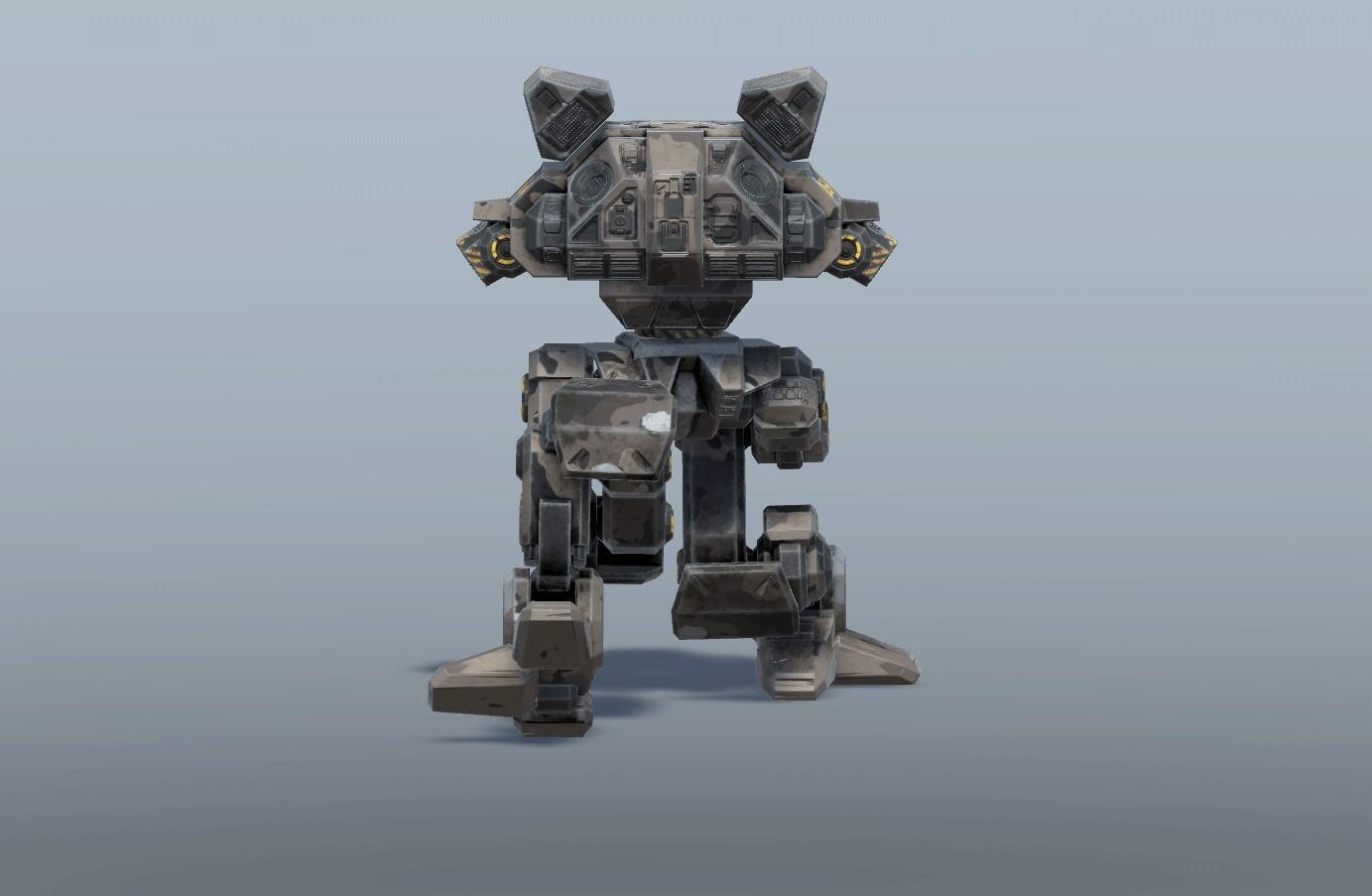 3D model Lynx BattleMech VR / AR / low-poly | CGTrader