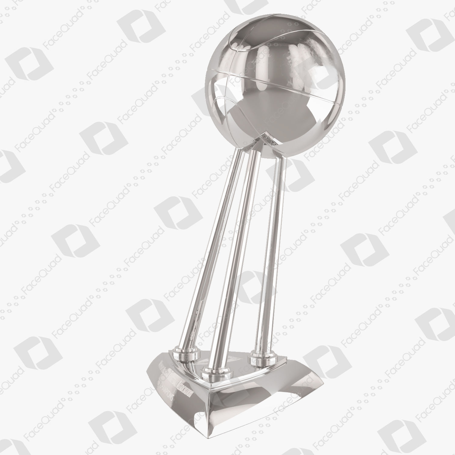 WNBA Championship Trophy 3D model | CGTrader