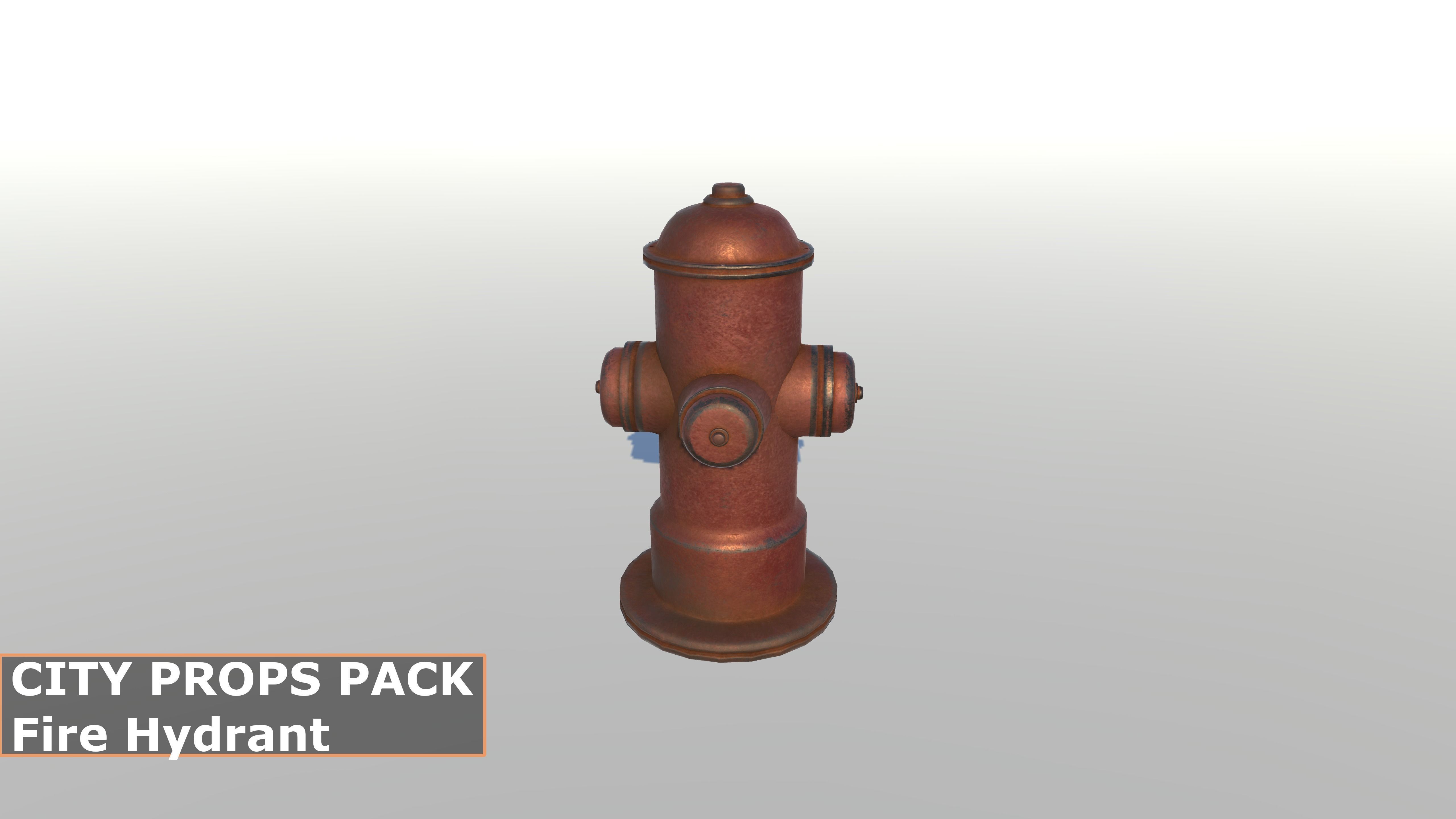 City Props Bundle - Game Ready free VR / AR / low-poly 3D model | CGTrader