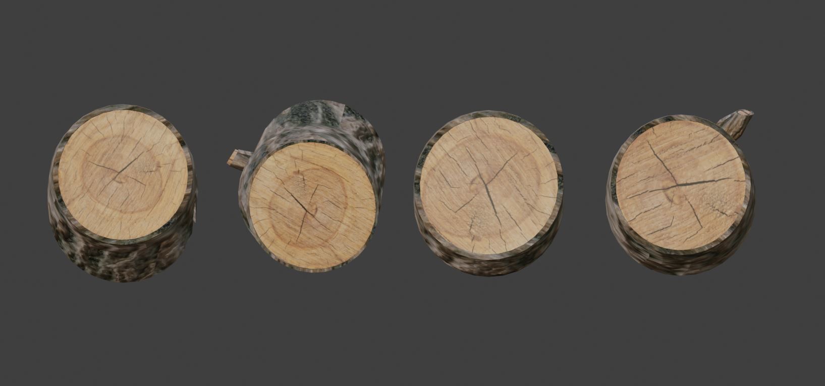 3D model Tree Log Asset Pack - Low Poly VR / AR / low-poly | CGTrader