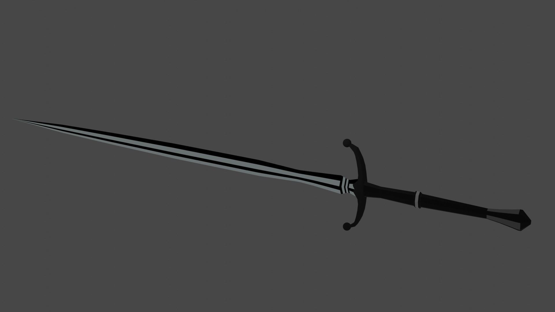 Cartoon sword 3D model | CGTrader