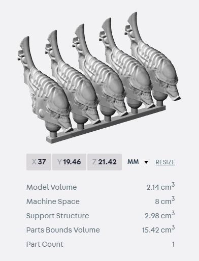 alien farseer helmet 3D model 3D printable | CGTrader