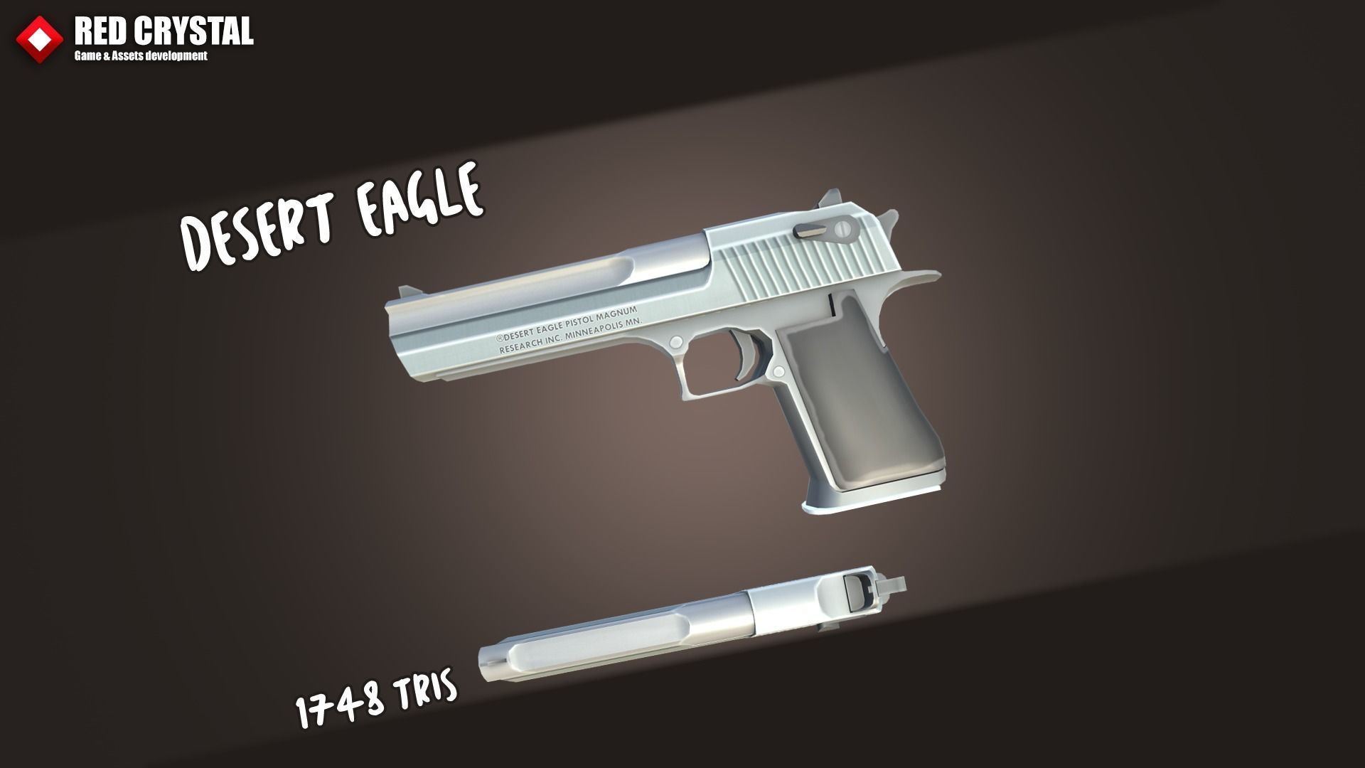3D model Low Poly Guns Pack VR / AR / low-poly | CGTrader