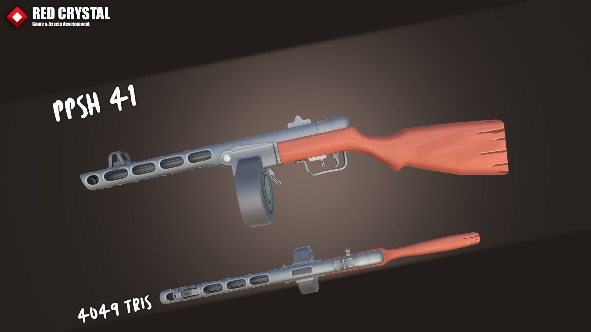 3D model Low Poly Guns Pack VR / AR / low-poly | CGTrader