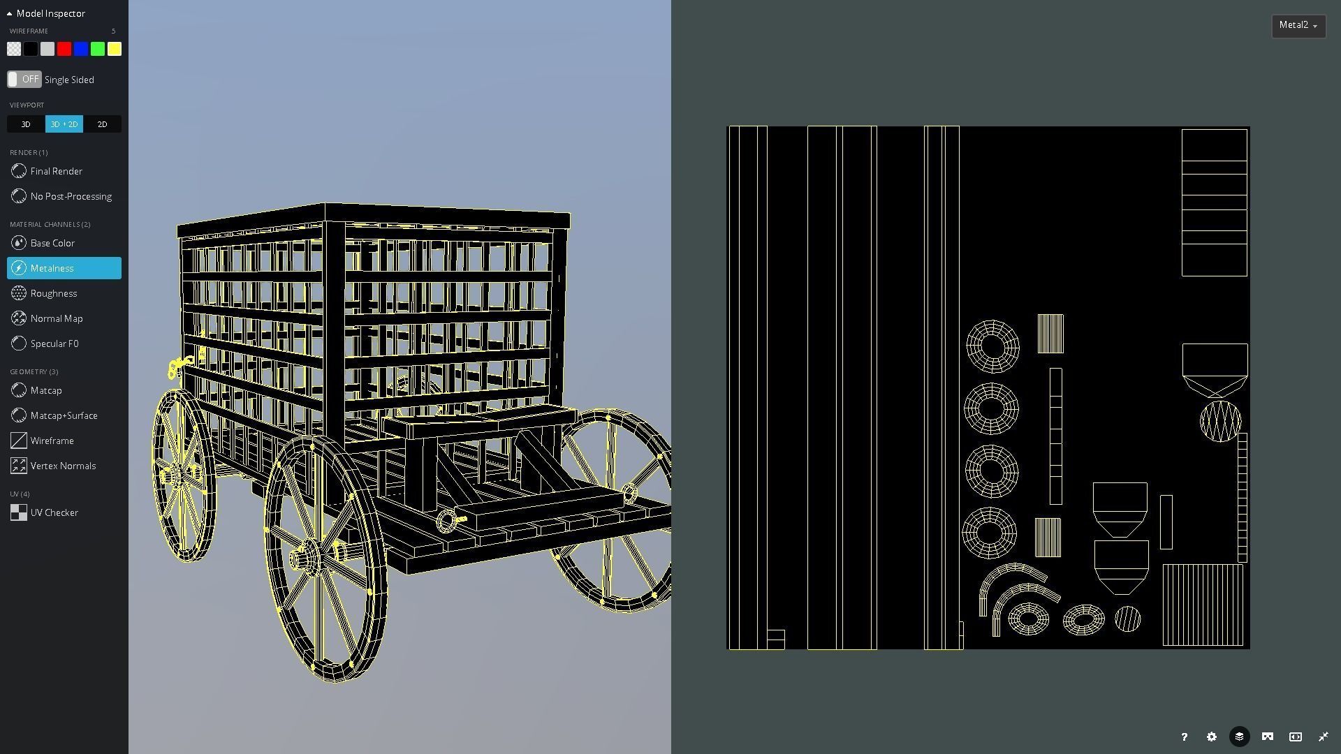 3D model Medieval Prison Cart Prop VR / AR / low-poly | CGTrader